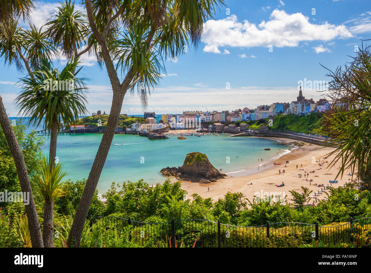 Tenby Harbour, Tenby, Pembrokeshire, Wales, UK Stock Photo - Alamy