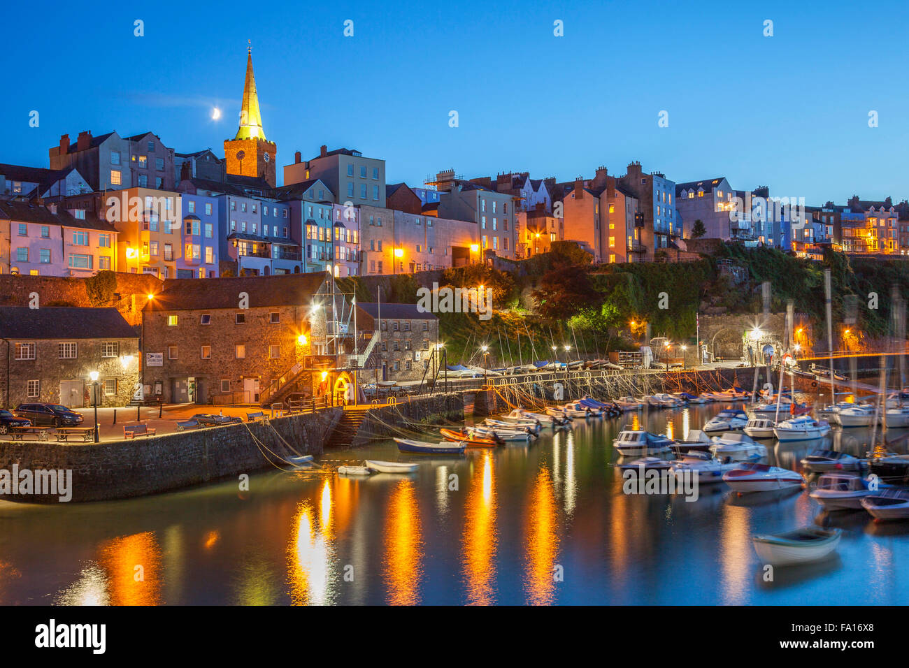 Tenby Harbour, Pembrokeshire, West Wales, UK Stock Photo - Alamy