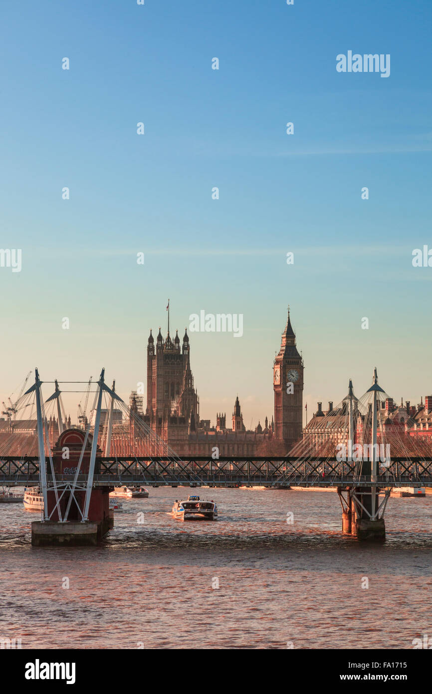 Westminster river thames and bridges hi-res stock photography and ...