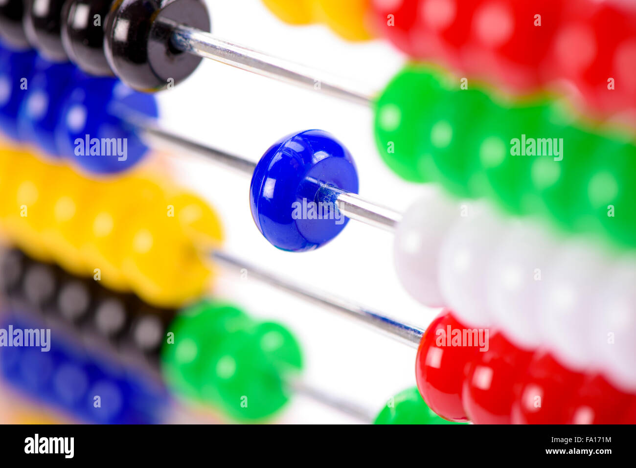 abacus as helpp for calculation at school Stock Photo - Alamy