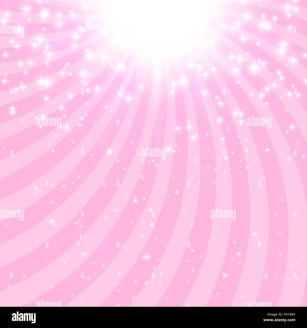 Abstract Princess Shiny Star Background Vector Illustration Stock ...