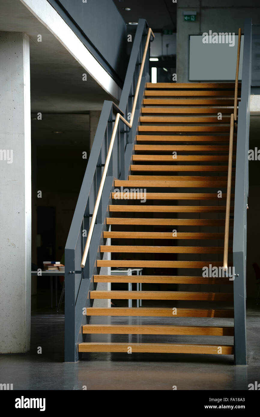 Stairs in the school building Stock Photo - Alamy