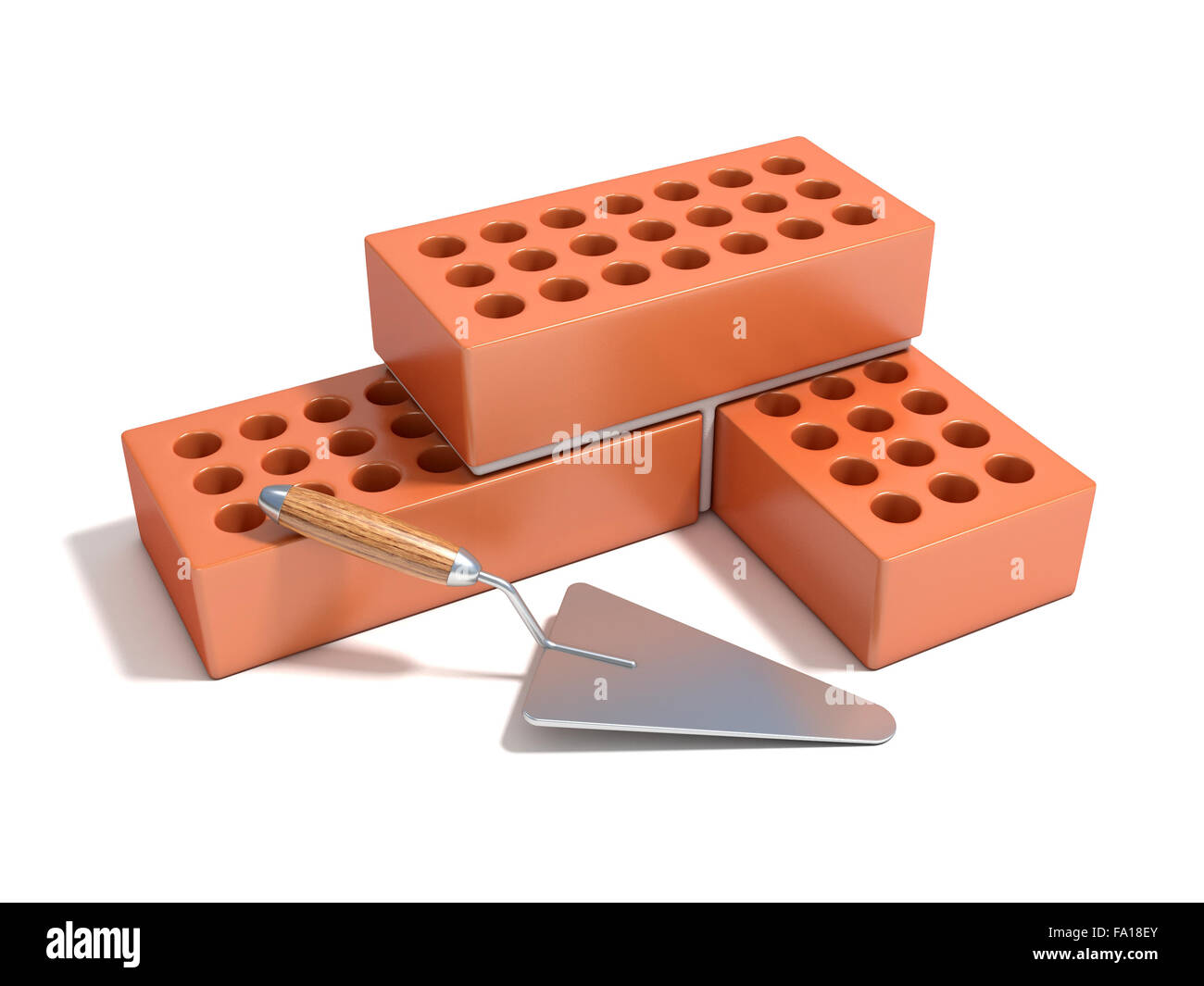 Brick wall Cut Out Stock Images & Pictures - Alamy