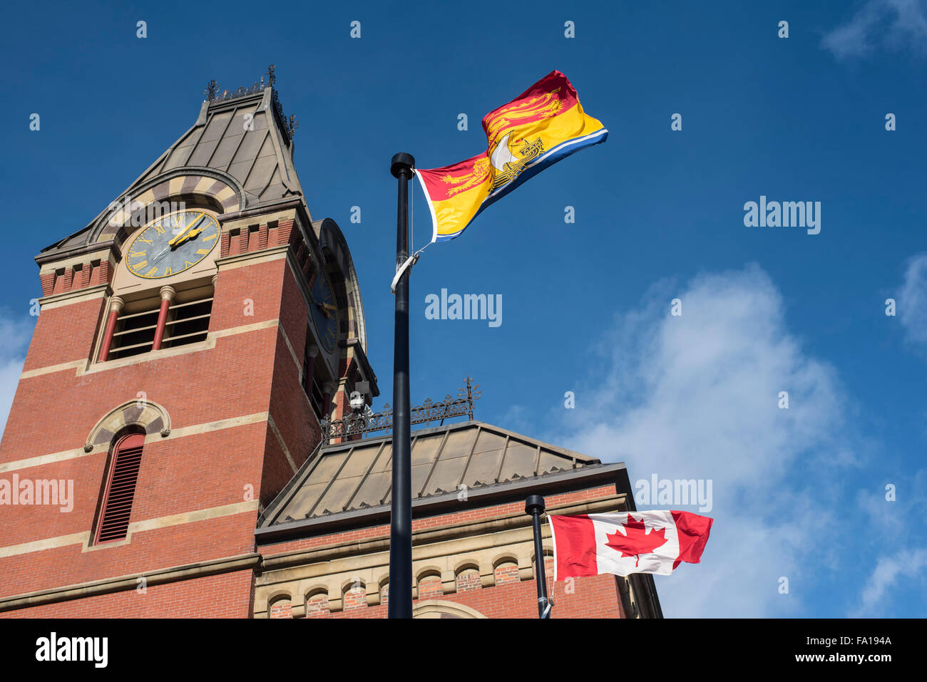 fredericton city hall Stock Photo - Alamy