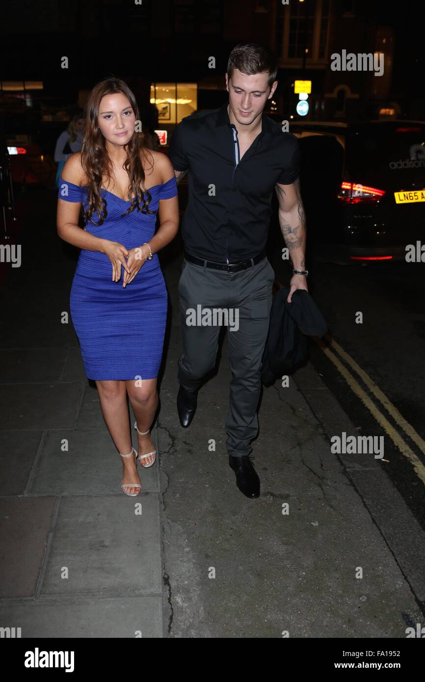 Celebs attend Chi Kitchen Launch Party Featuring: Jacqueline Jossa, Dan ...