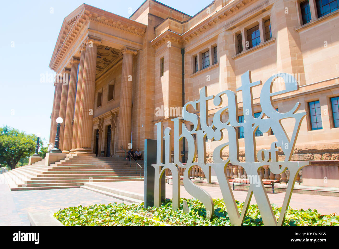 The State Library of New South Wales, on Macquarie street,Sydney ...