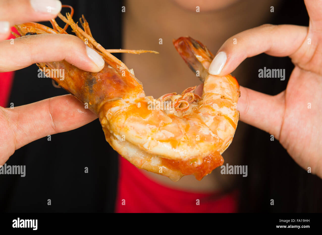 Big shrimp hi-res stock photography and images - Alamy