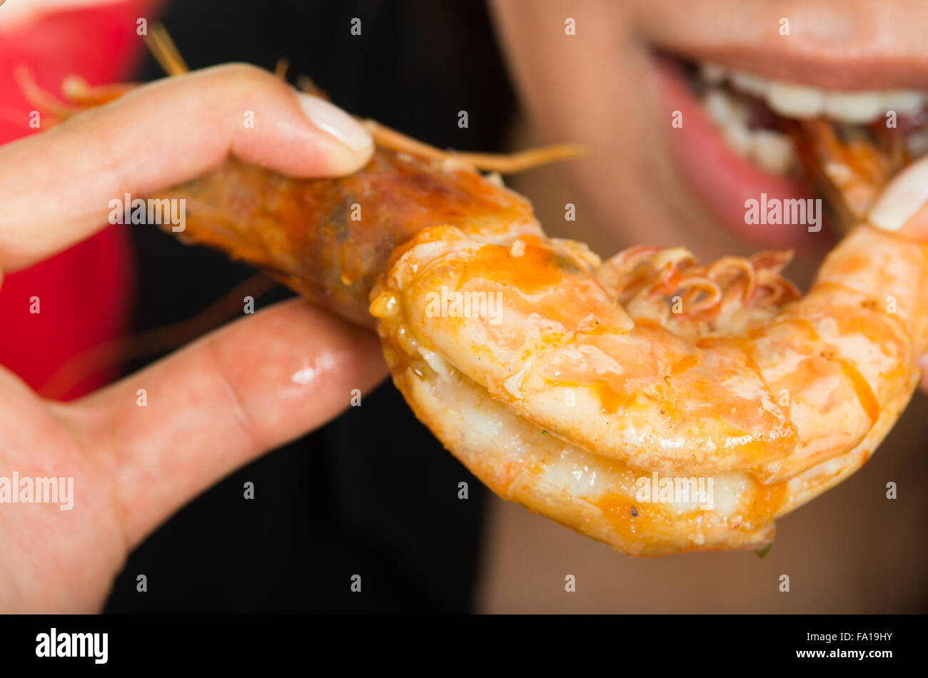 Big shrimp hi-res stock photography and images - Alamy
