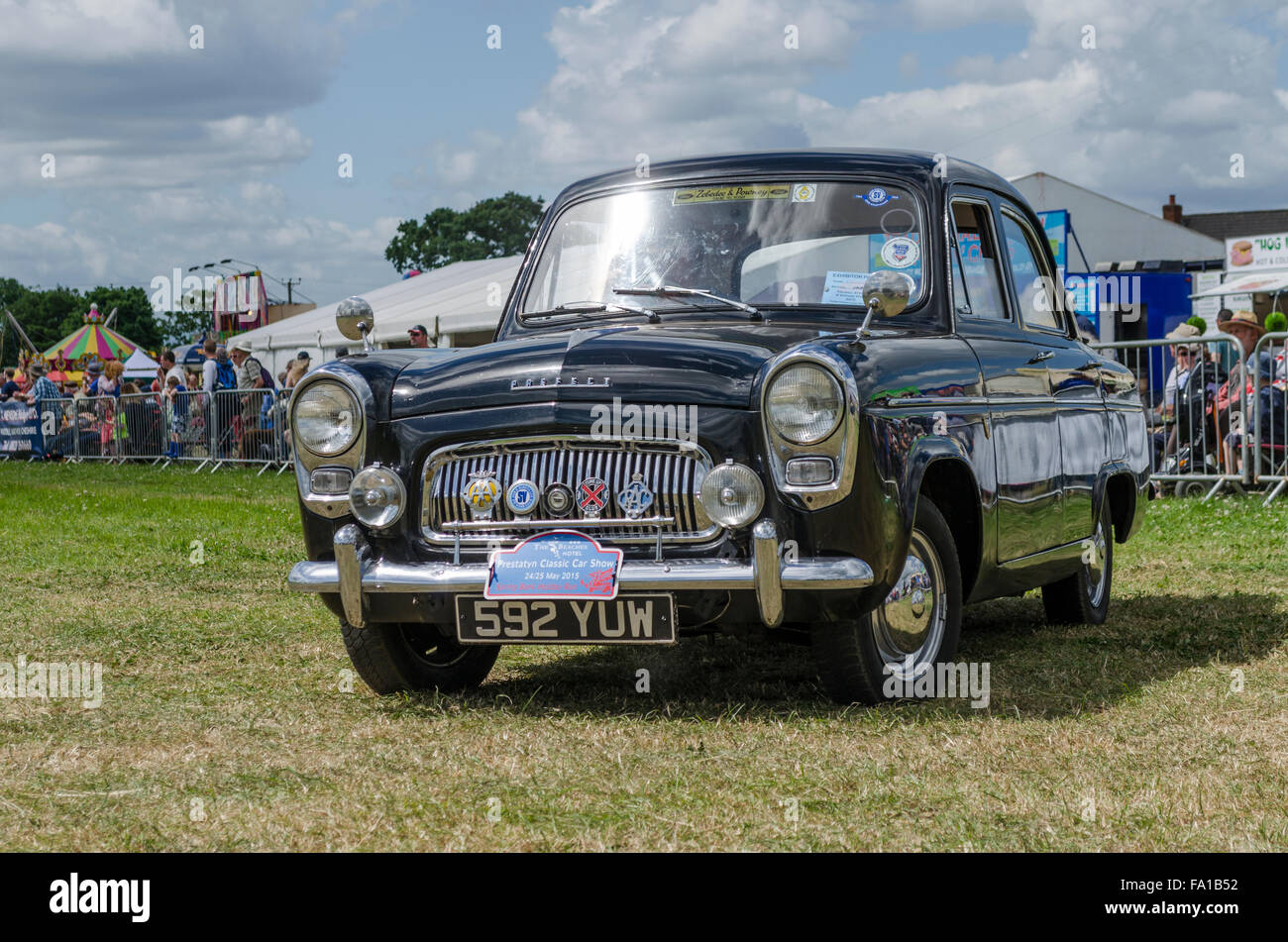 Ford Prefect on parade at a classic car show Stock Photo - Alamy