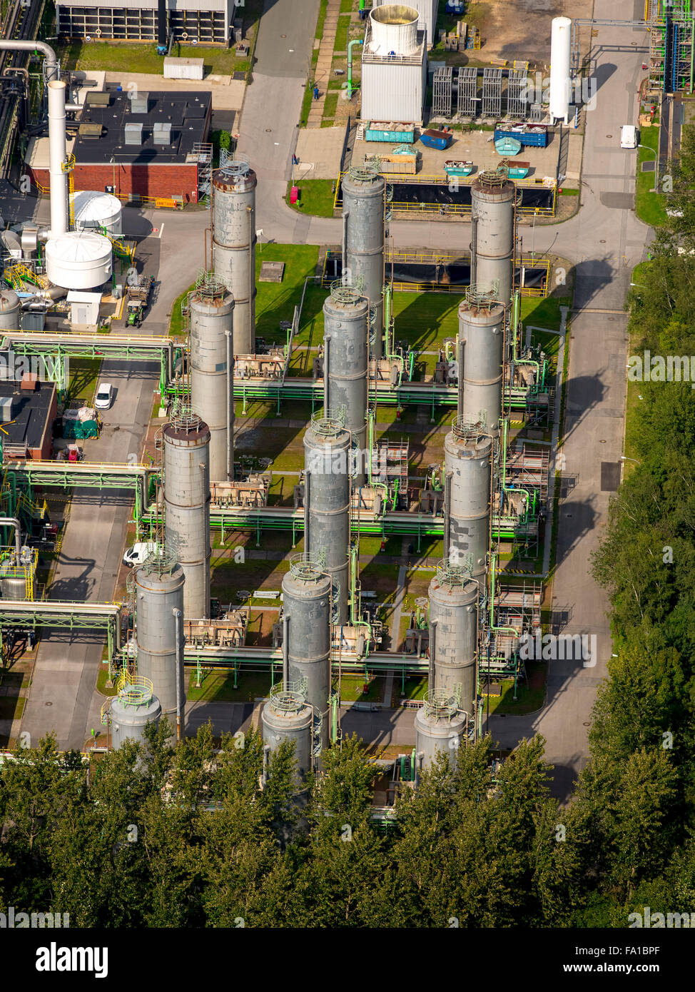 Ineos Phenol Chemical Zweckel, phenol plant, Gladbeck, Ruhr Area, North ...