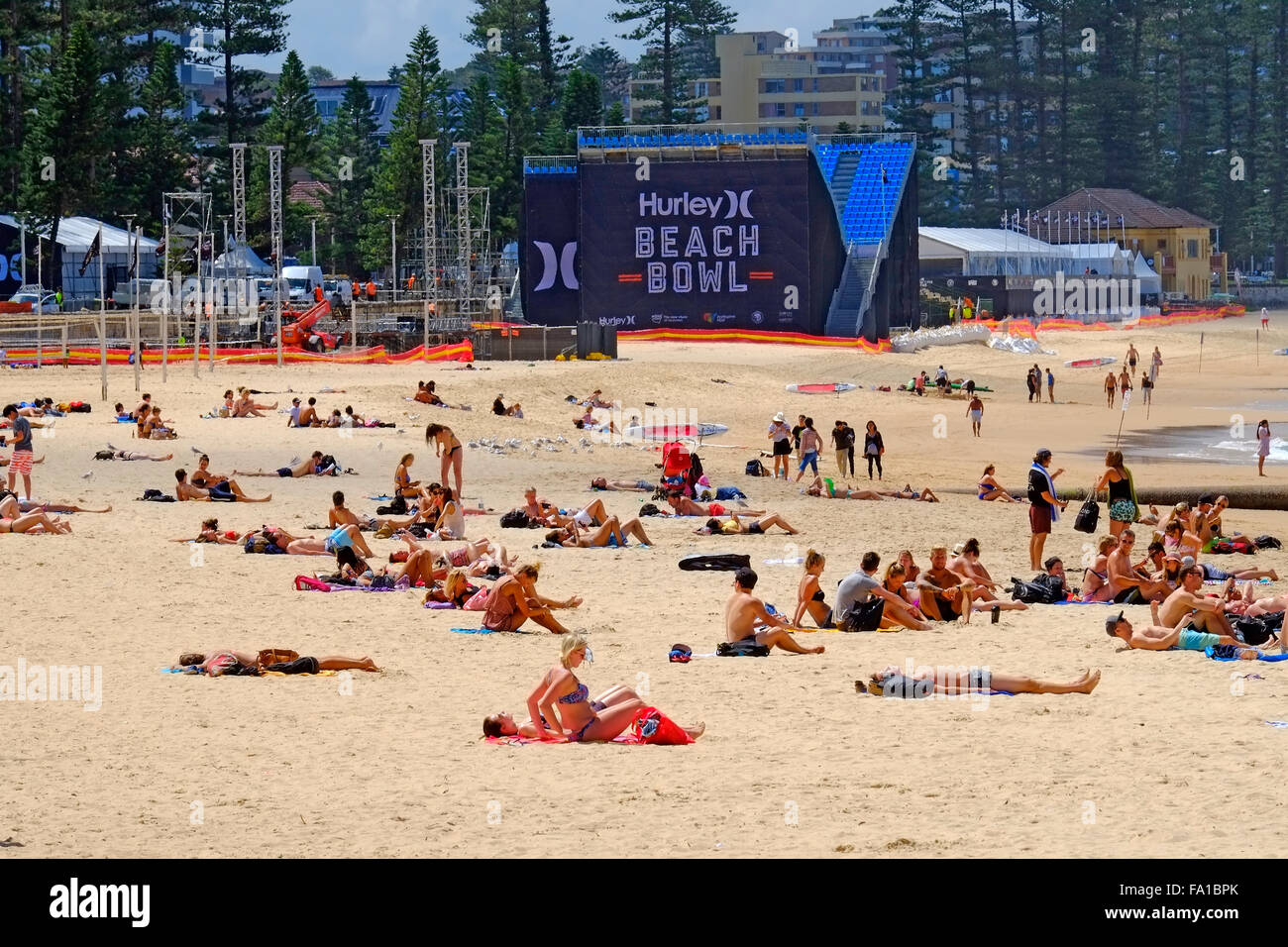 Manly Beach Sydney Australia New South Wales AU Stock Photo - Alamy