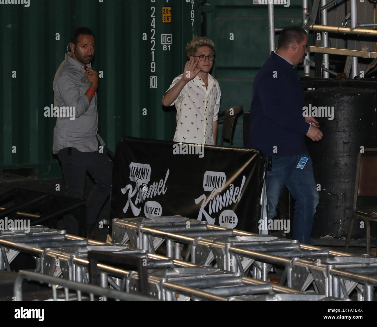 One Direction arriving at ABC studios for Jimmy Kimmel Live! Featuring ...