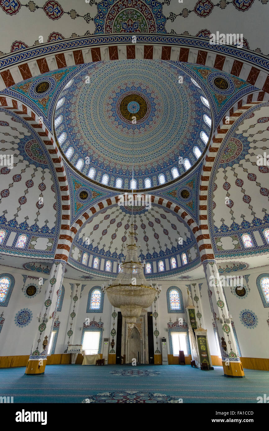 The interior of the mosque in Konakli. Anatolian coast - a popular ...