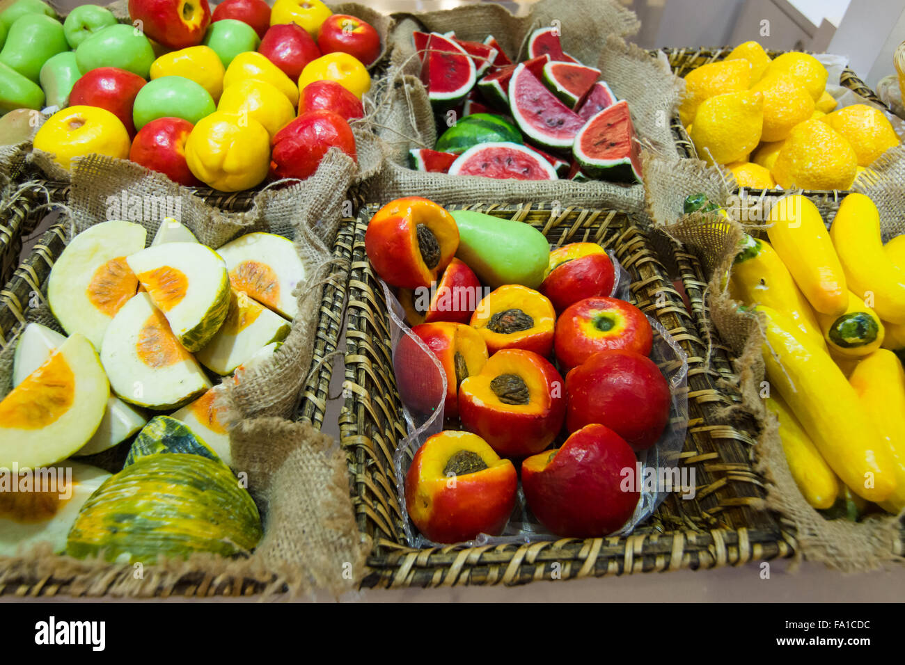 Handmade soap in the form of various fruits and berries Stock Photo - Alamy