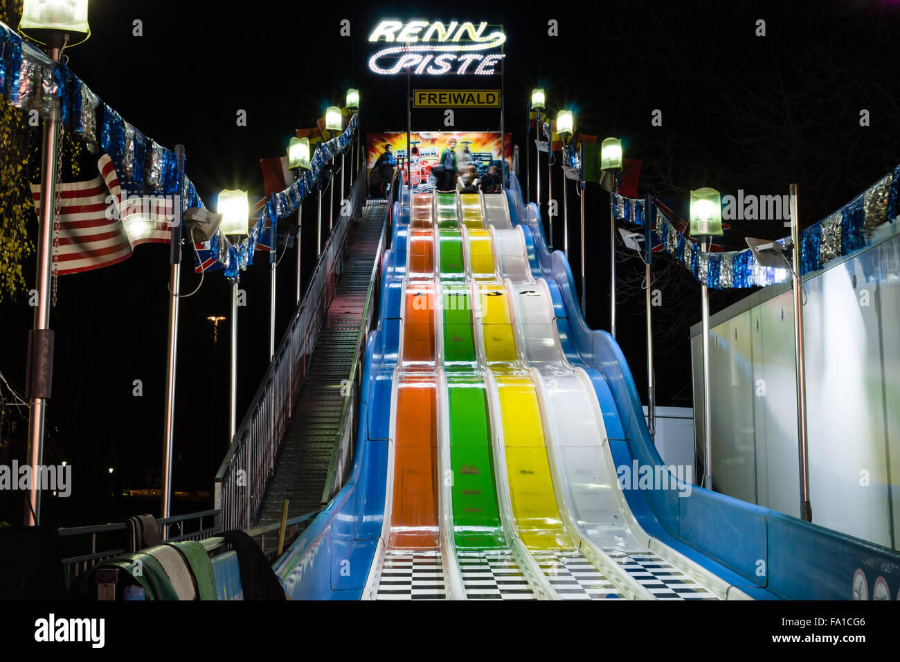 Astroglide cascade slide hi-res stock photography and images - Alamy