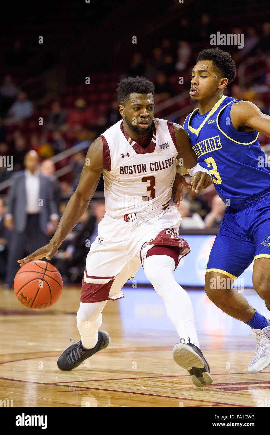 Saturday, December 19, 2015: Boston College Eagles guard Eli Carter (3 ...