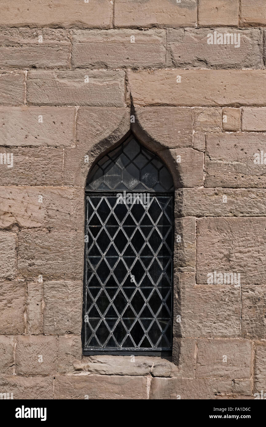 Castle wall window hi-res stock photography and images - Alamy