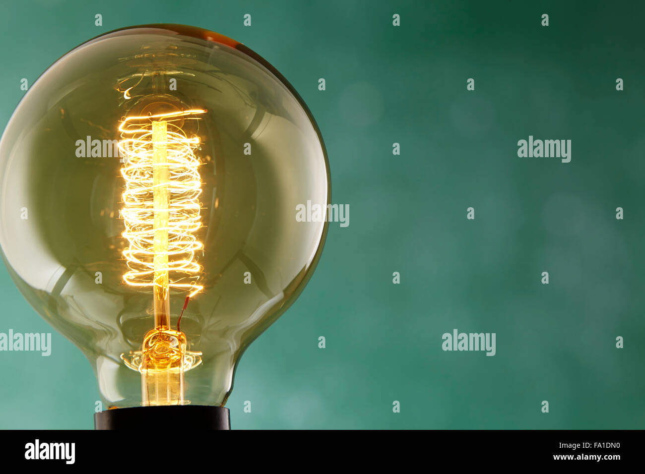 light bulb grow in the dark Stock Photo - Alamy