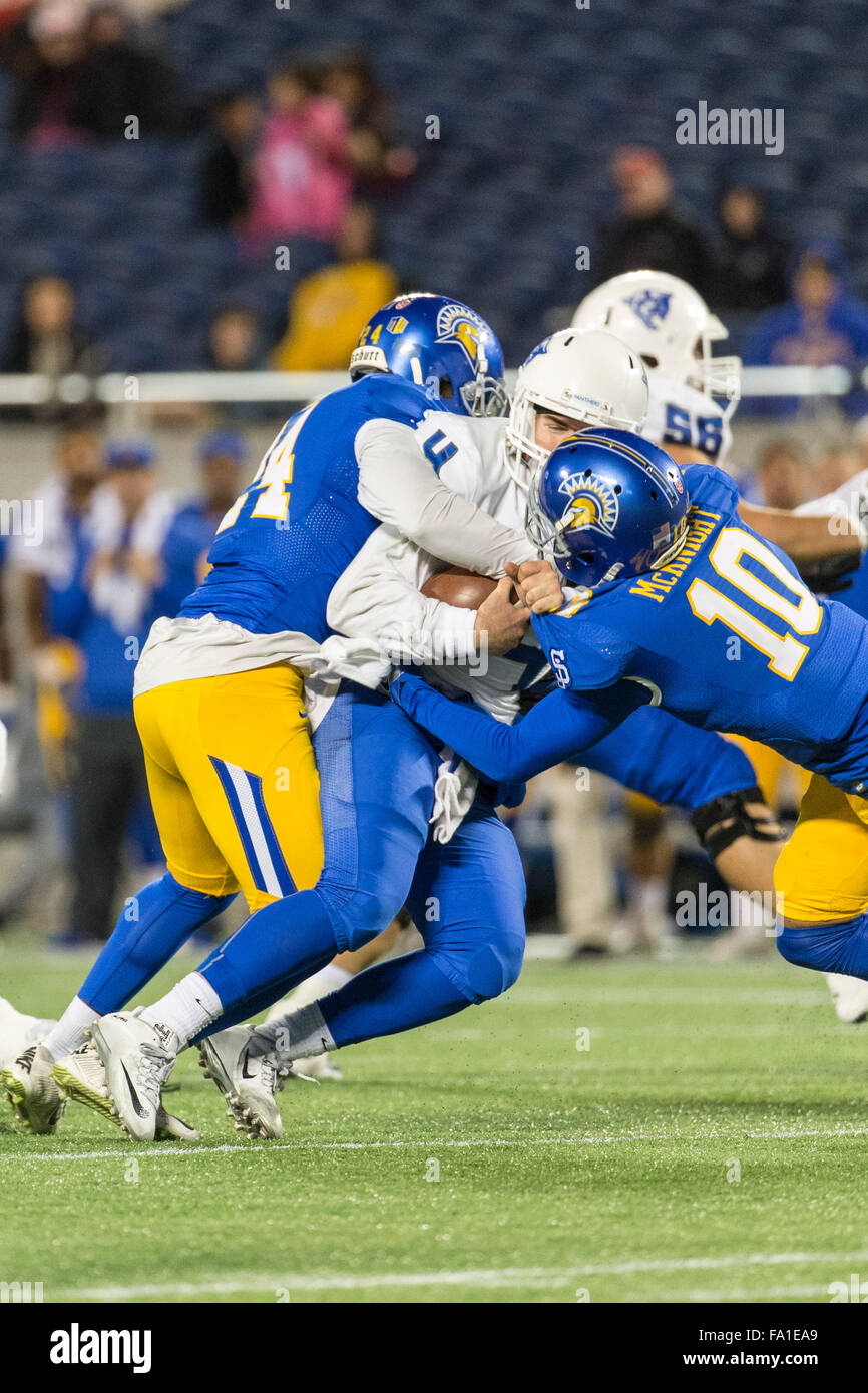 December 19, 2015: San Jose State Spartans cornerback Dominic Barnes ...
