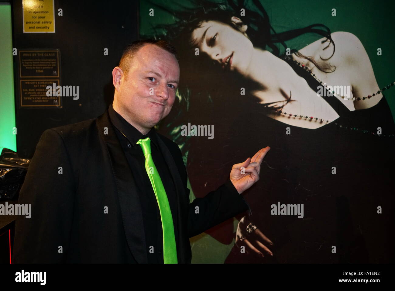London, UK. 19th December, 2015. A Gent Mark Paul Jones and Marc ...