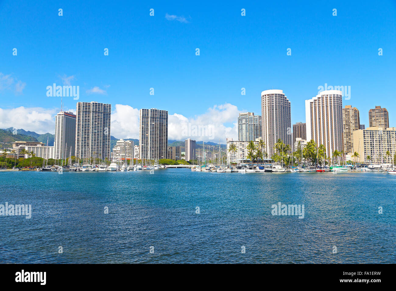 Waikiki beach morning hi-res stock photography and images - Alamy