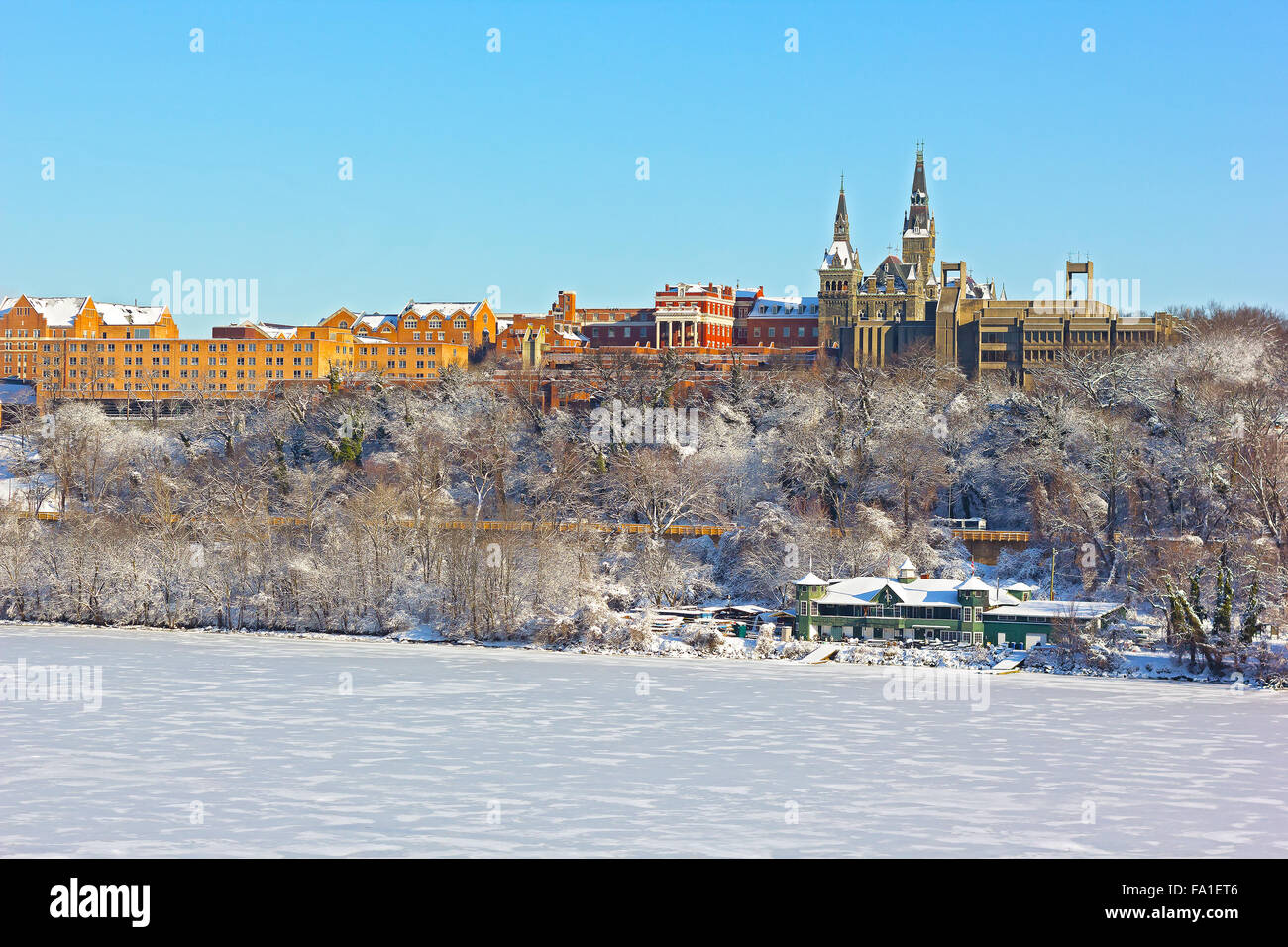 United States capital after a snow storm Stock Photo - Alamy