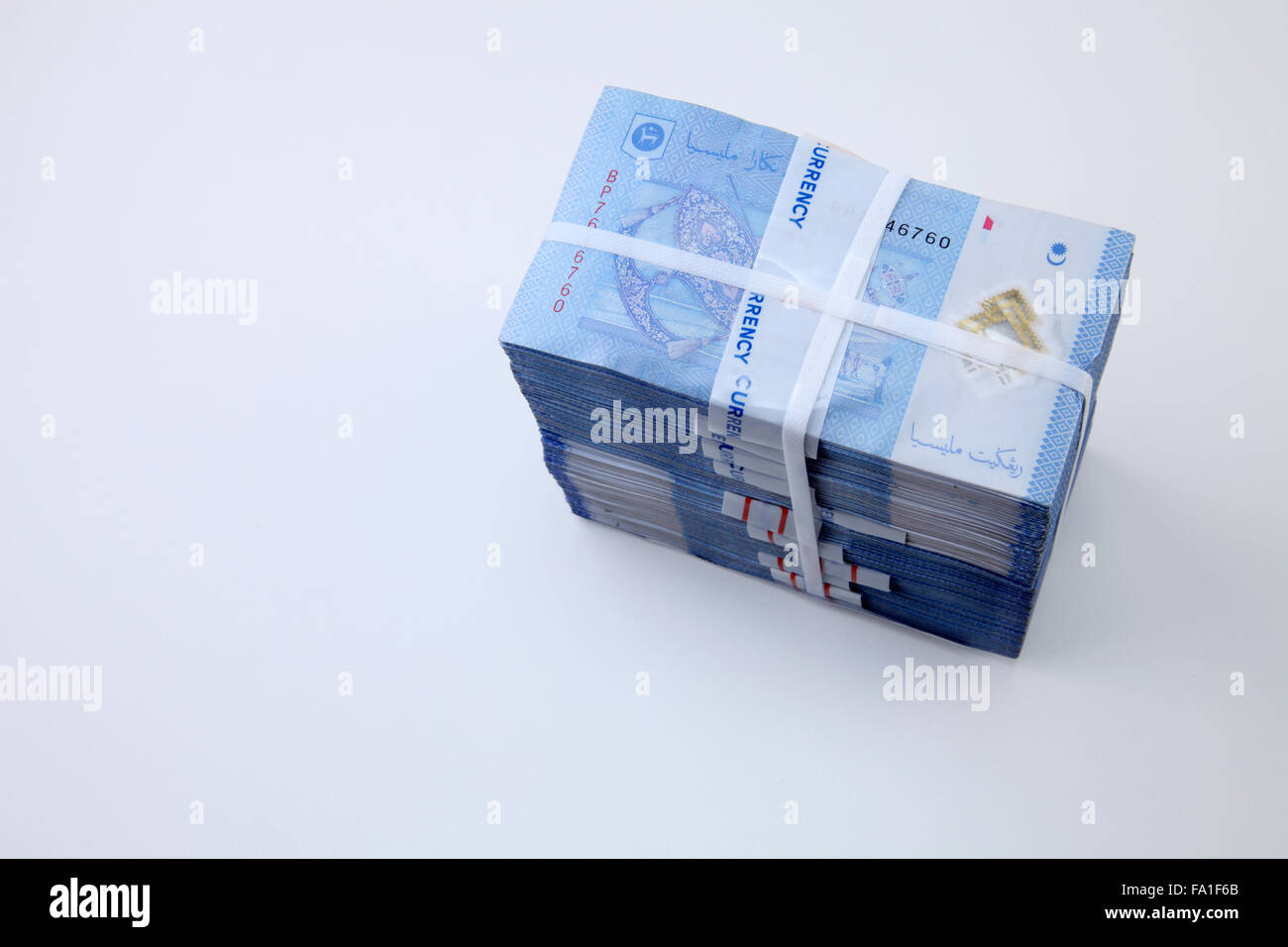 Bundle of the Malaysia Ringgit Stock Photo - Alamy