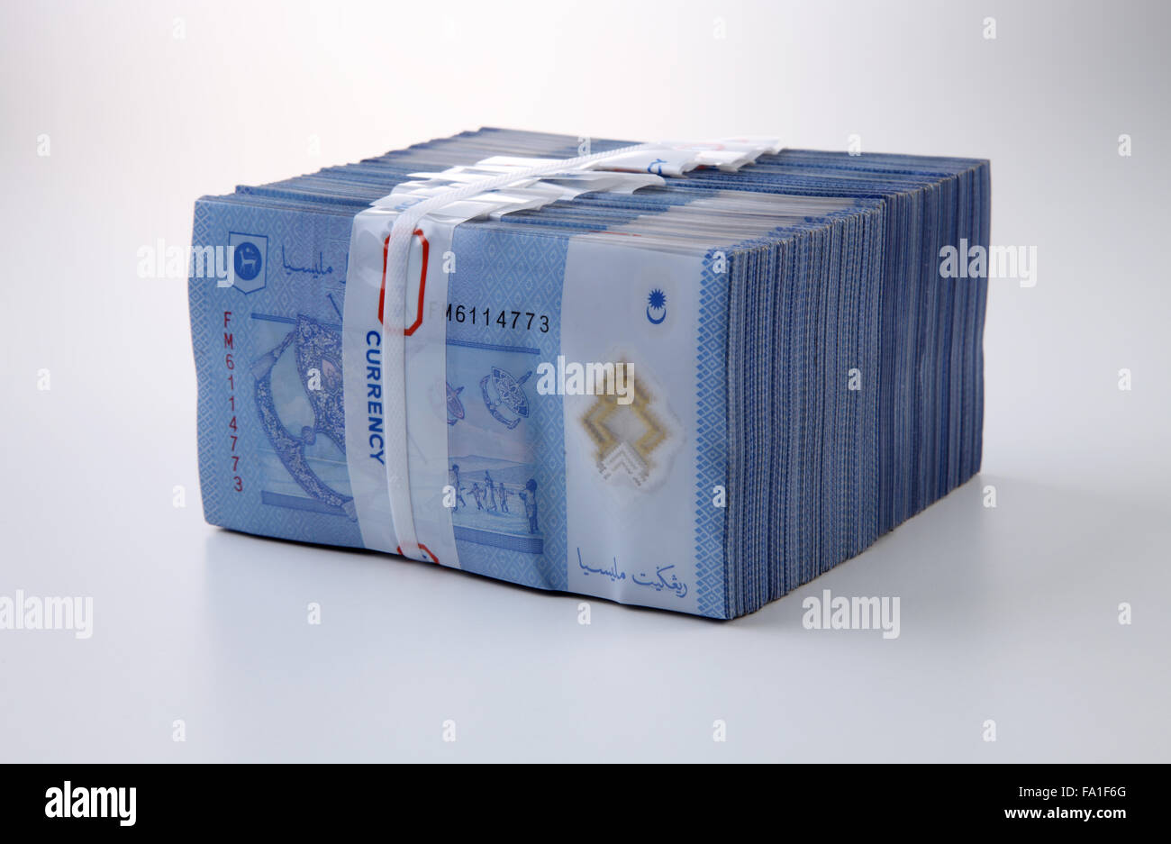 Bundle of the Malaysia Ringgit Stock Photo - Alamy