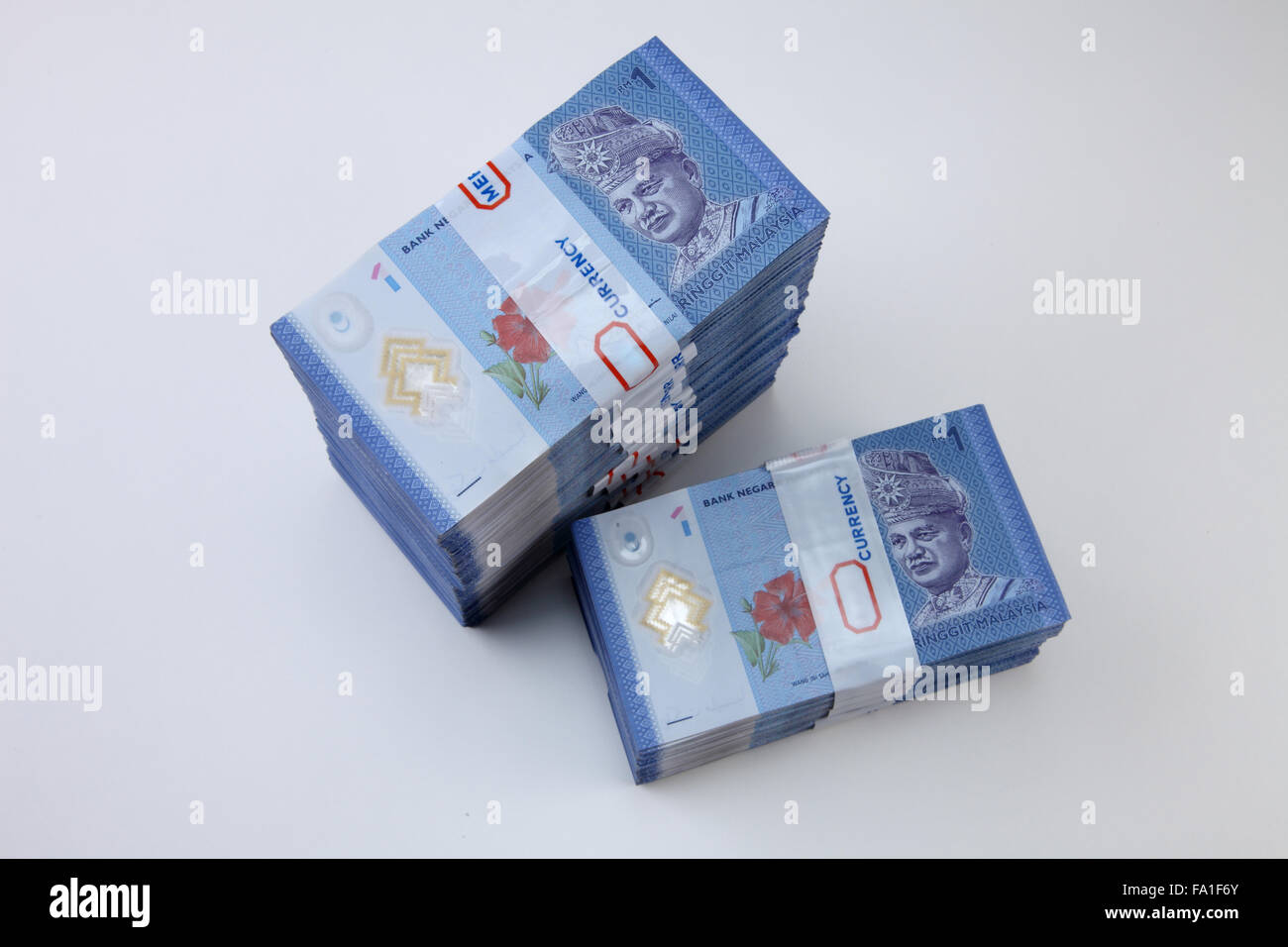 Bundle of the Malaysia Ringgit Stock Photo - Alamy