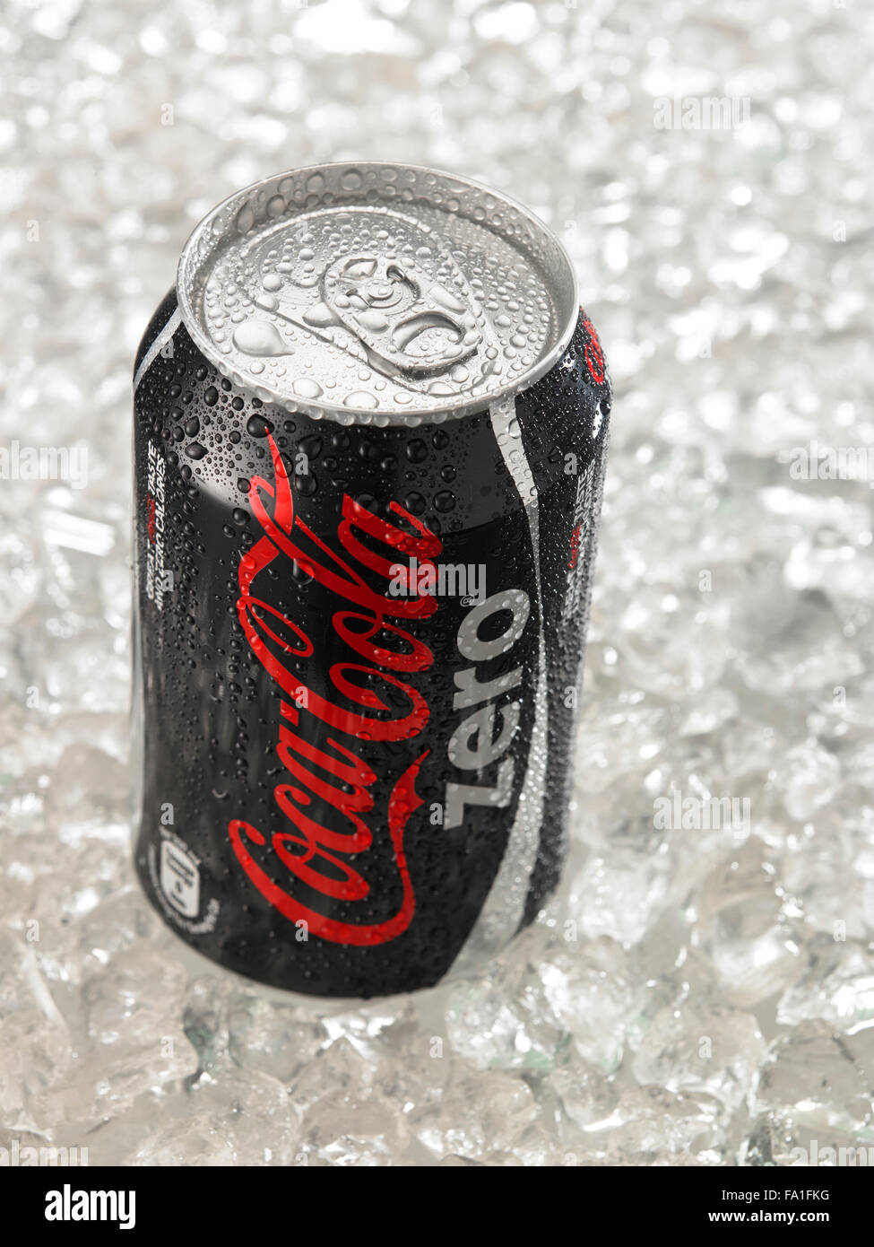 KUALA LUMPUR, MALAYSIA - April 2nd 2015.Photo of a can of Coca-Cola ...