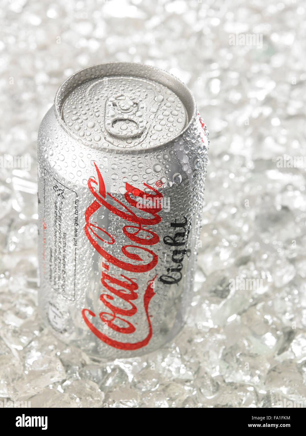 KUALA LUMPUR, MALAYSIA - April 2nd 2015.Photo of a can of Coca-Cola ...