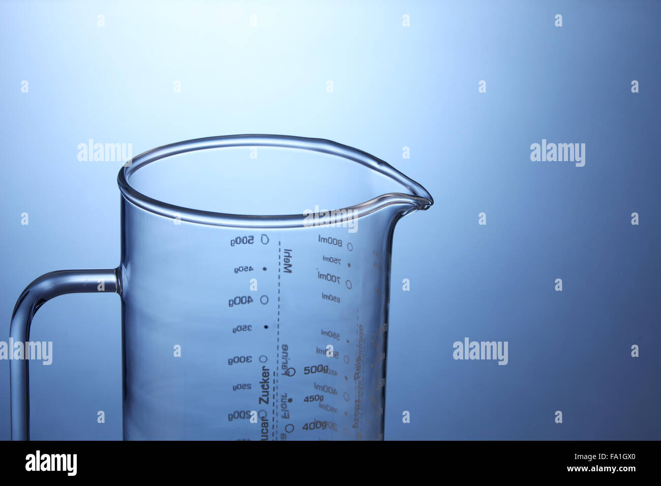close up of the measuring jar Stock Photo - Alamy