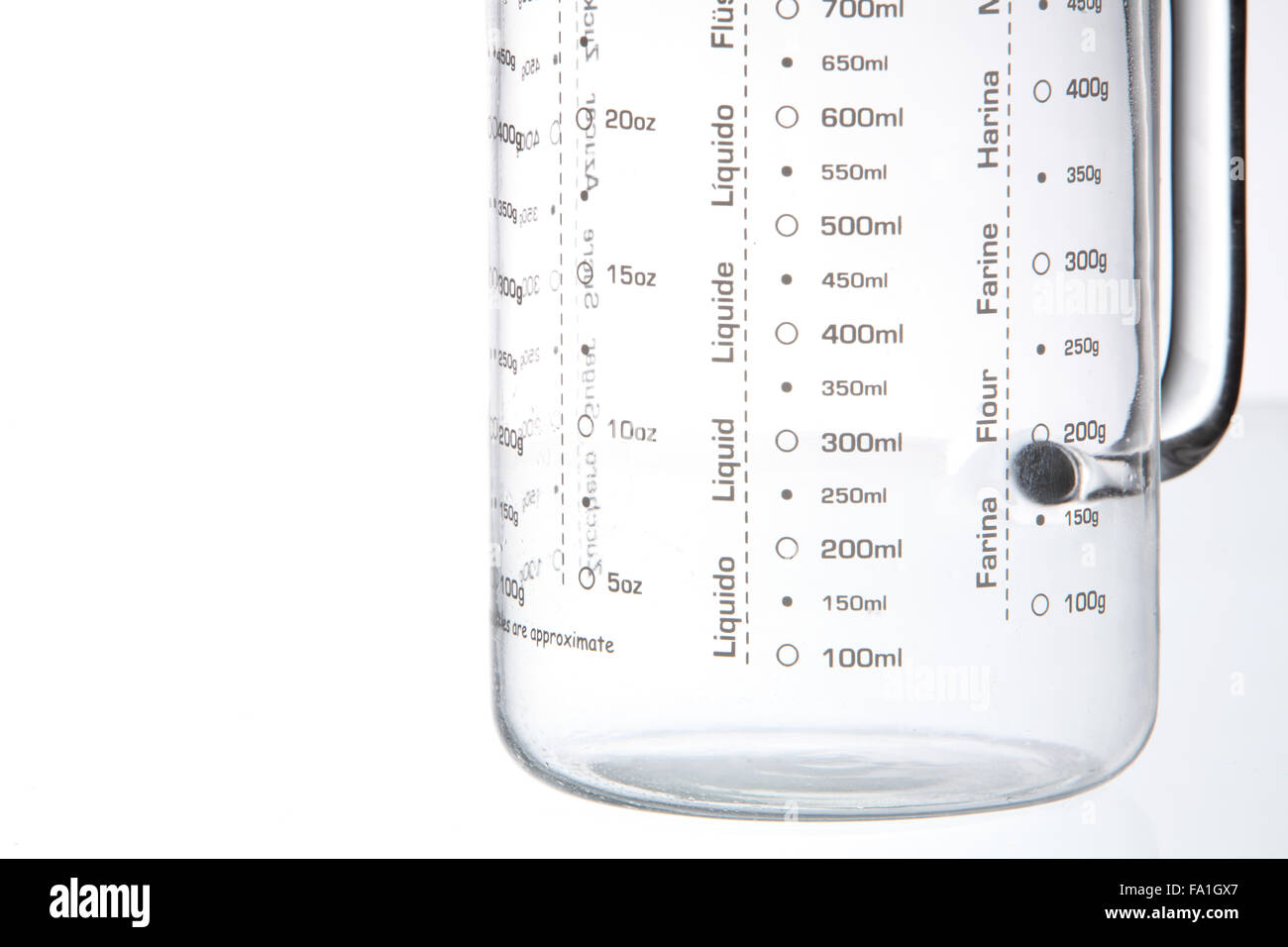 Plastic measuring jug hi-res stock photography and images - Alamy