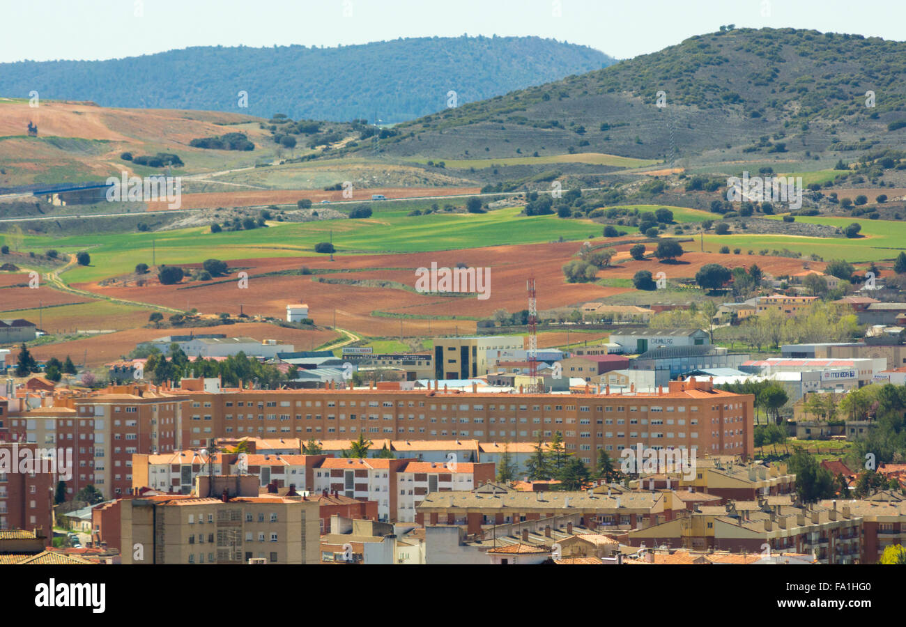 Aerial view of the monumental city of Cuenca, Spain Stock Photo - Alamy