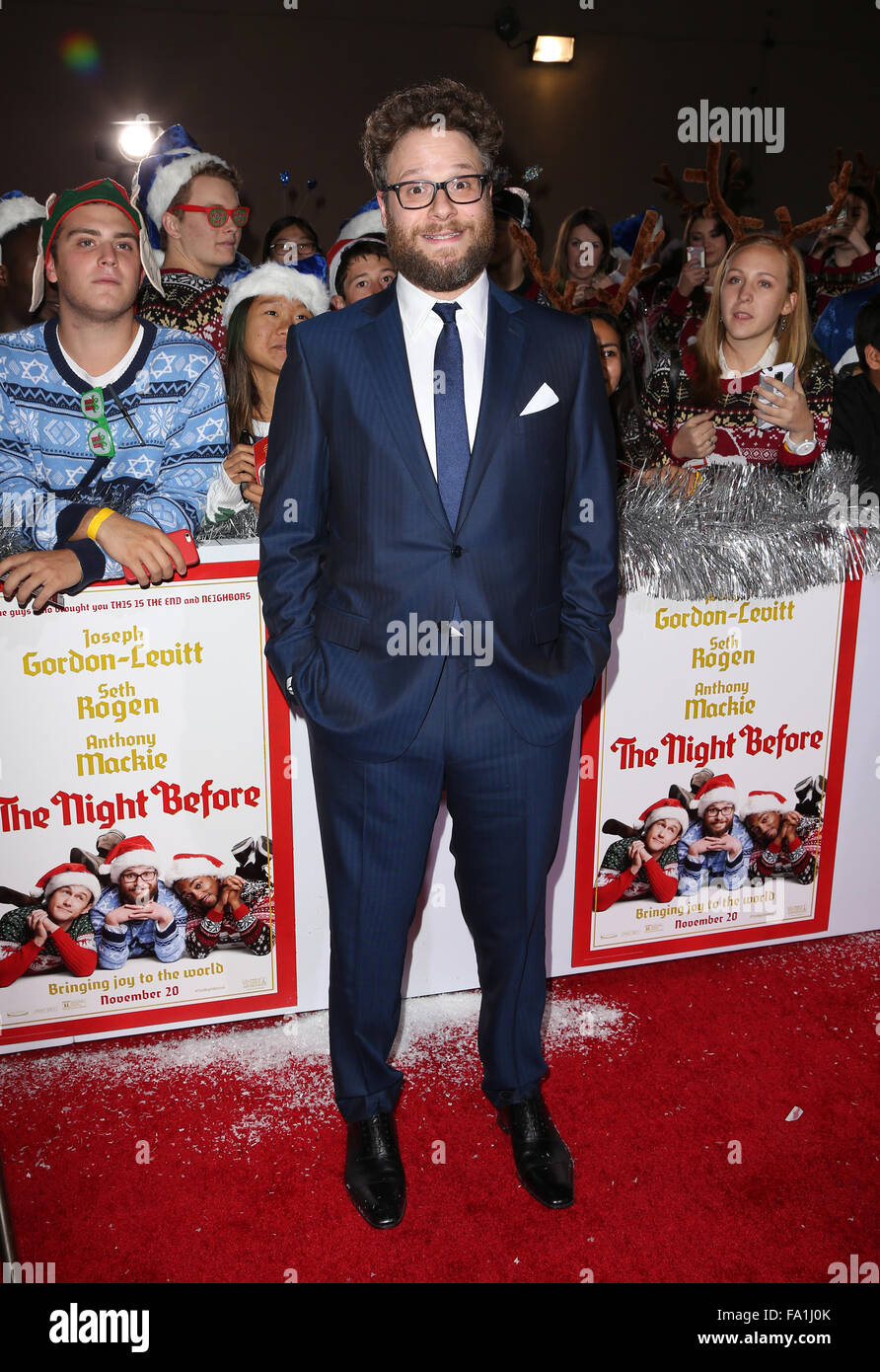 Los Angeles World Premiere of 'The Night Before' at The Theatre at The ...