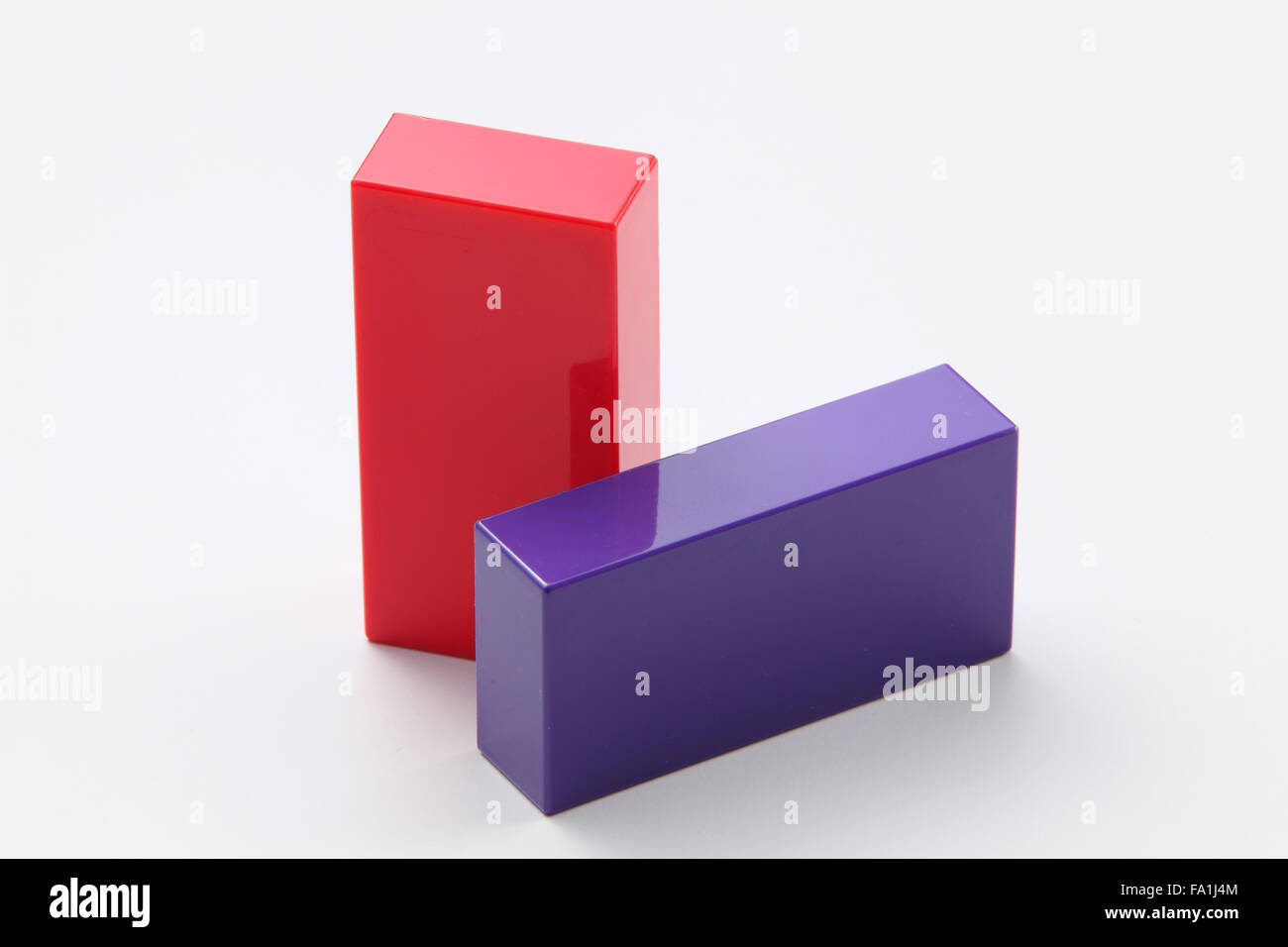 rectangular shape of the building block Stock Photo - Alamy