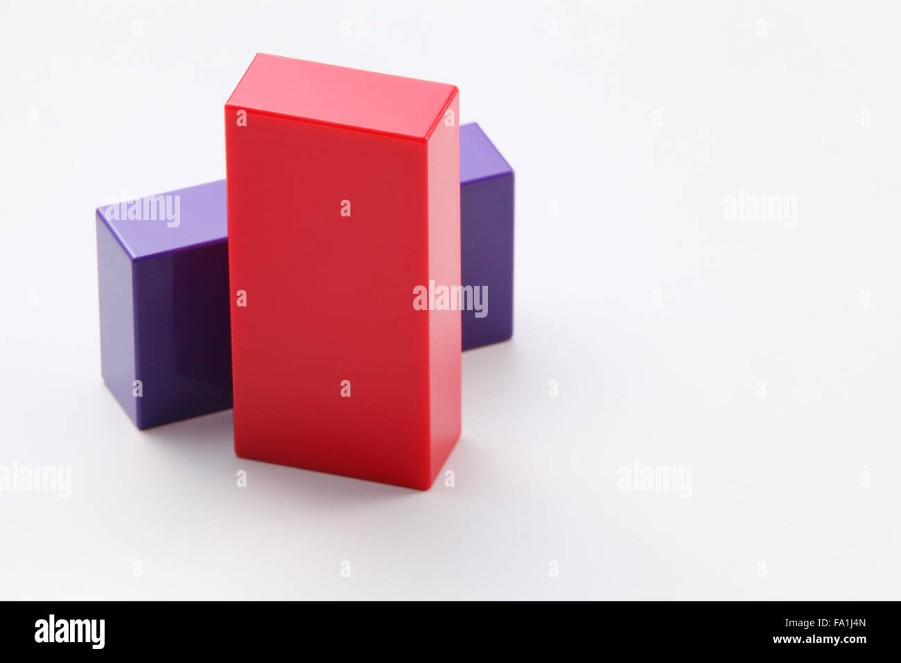 rectangular shape of the building block Stock Photo - Alamy