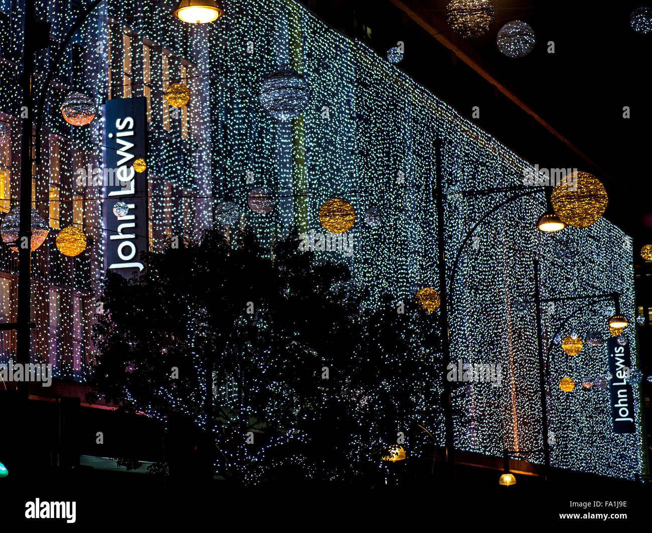Shop window displays on London's Oxford Street for the festive season ...