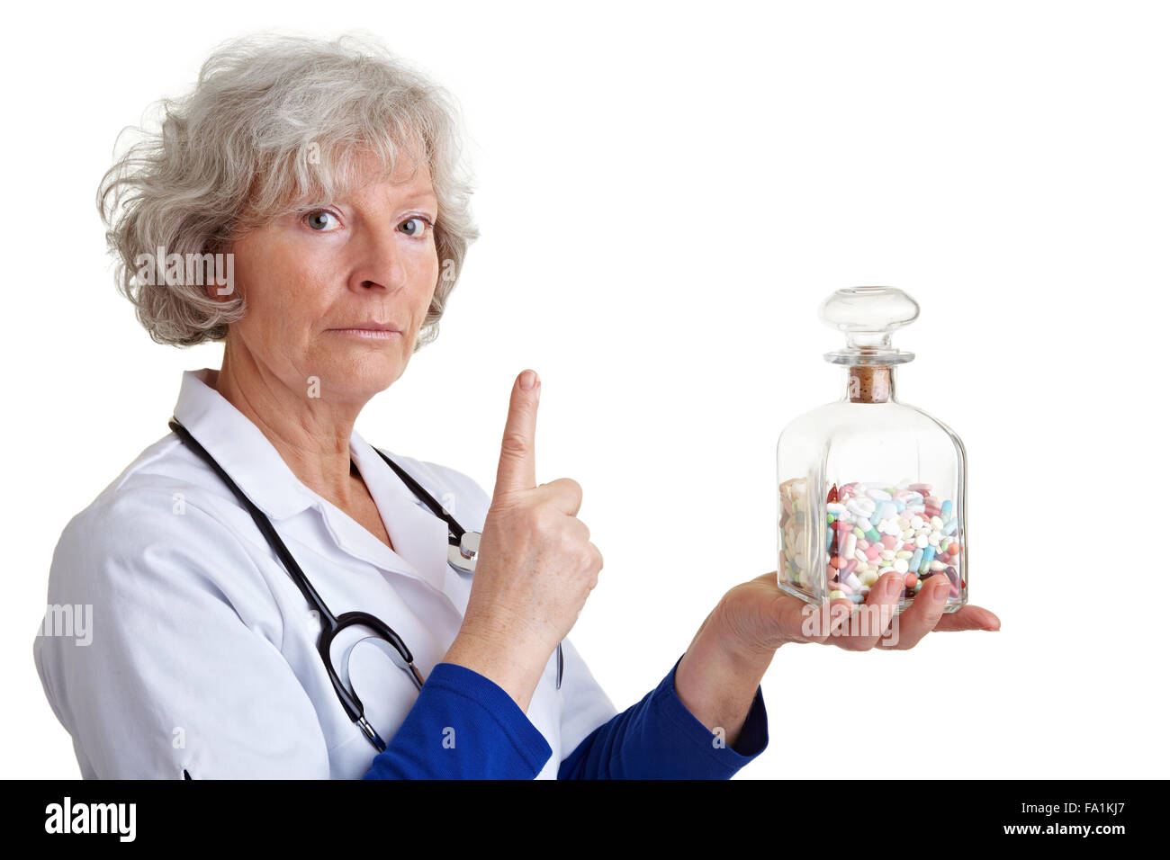 Warning index finger hi-res stock photography and images - Alamy