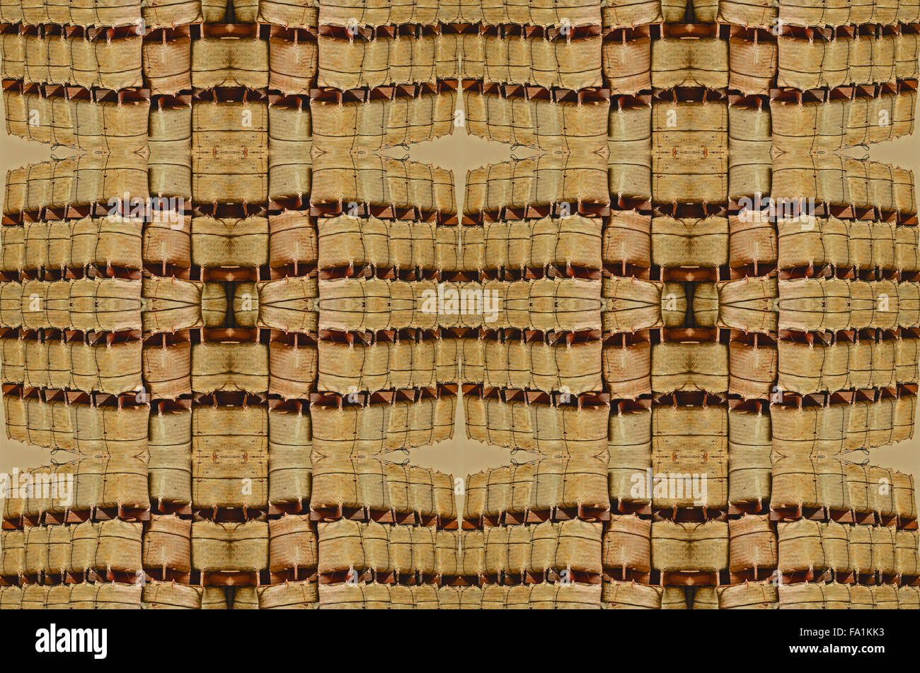 bamboo wooden old style box for sticky rice background Stock Photo - Alamy