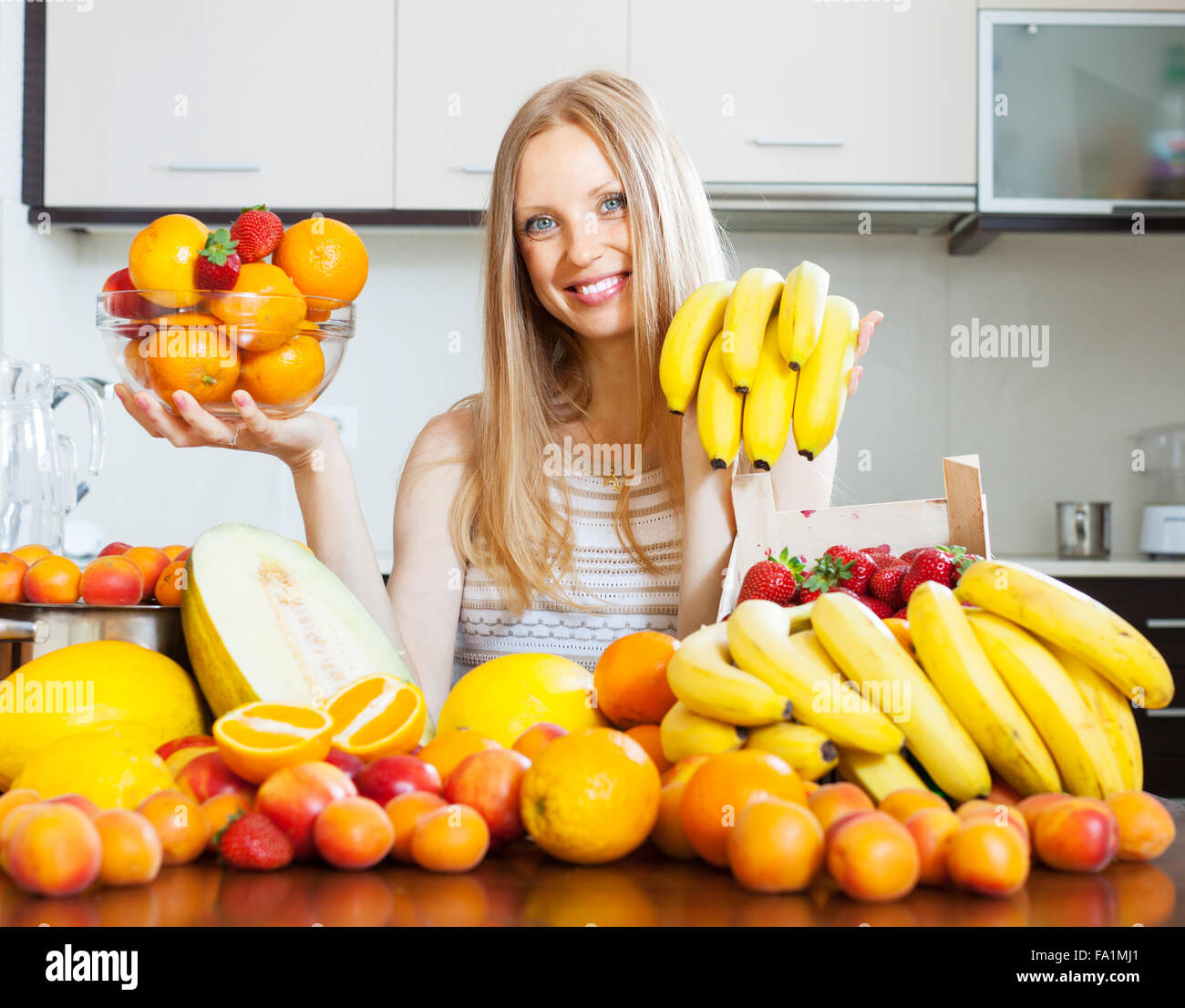 Bananas other fruits at hi-res stock photography and images - Alamy