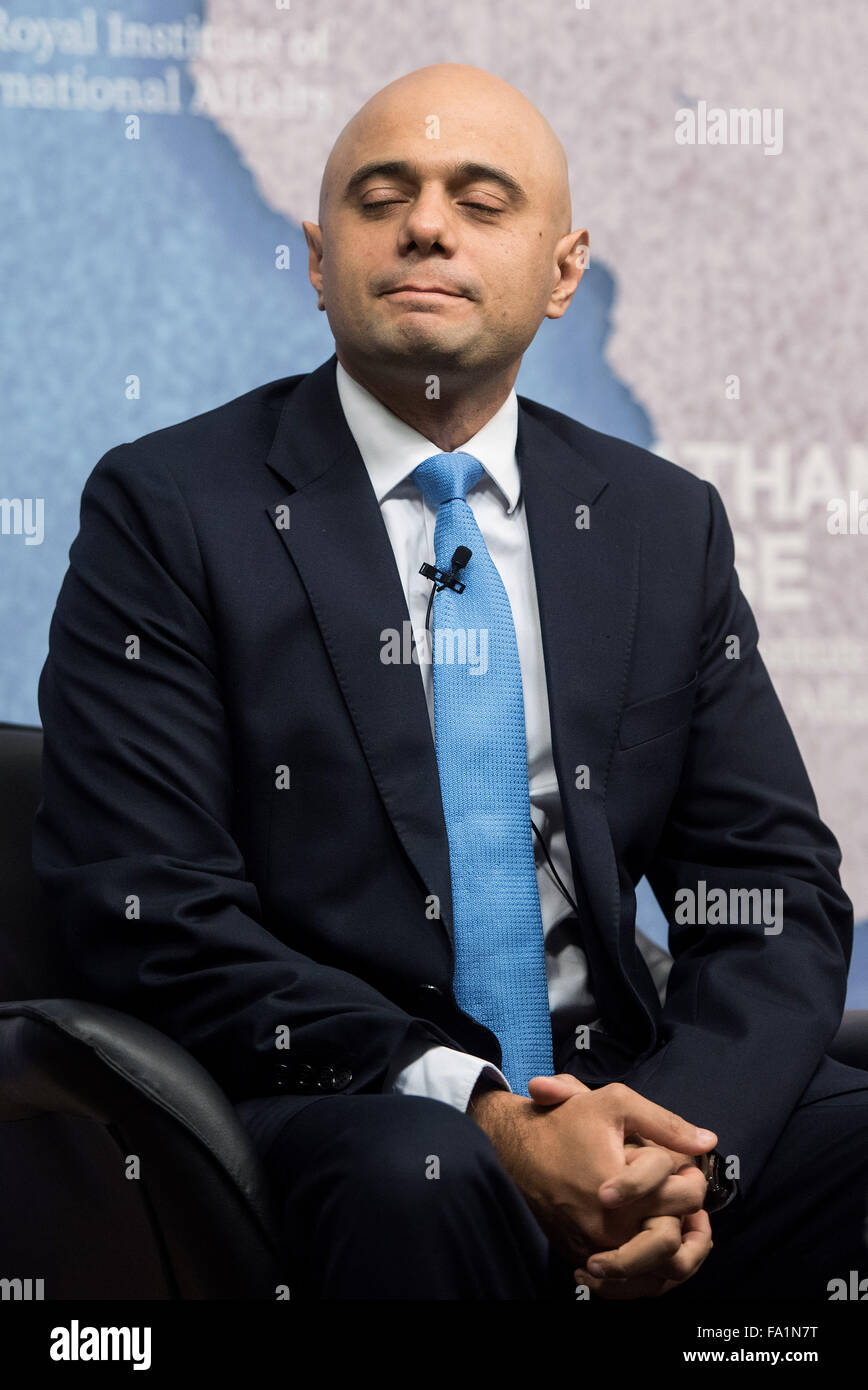 Justice Secretary Sajid Javid MP delivers his speech 'Free Trade and ...