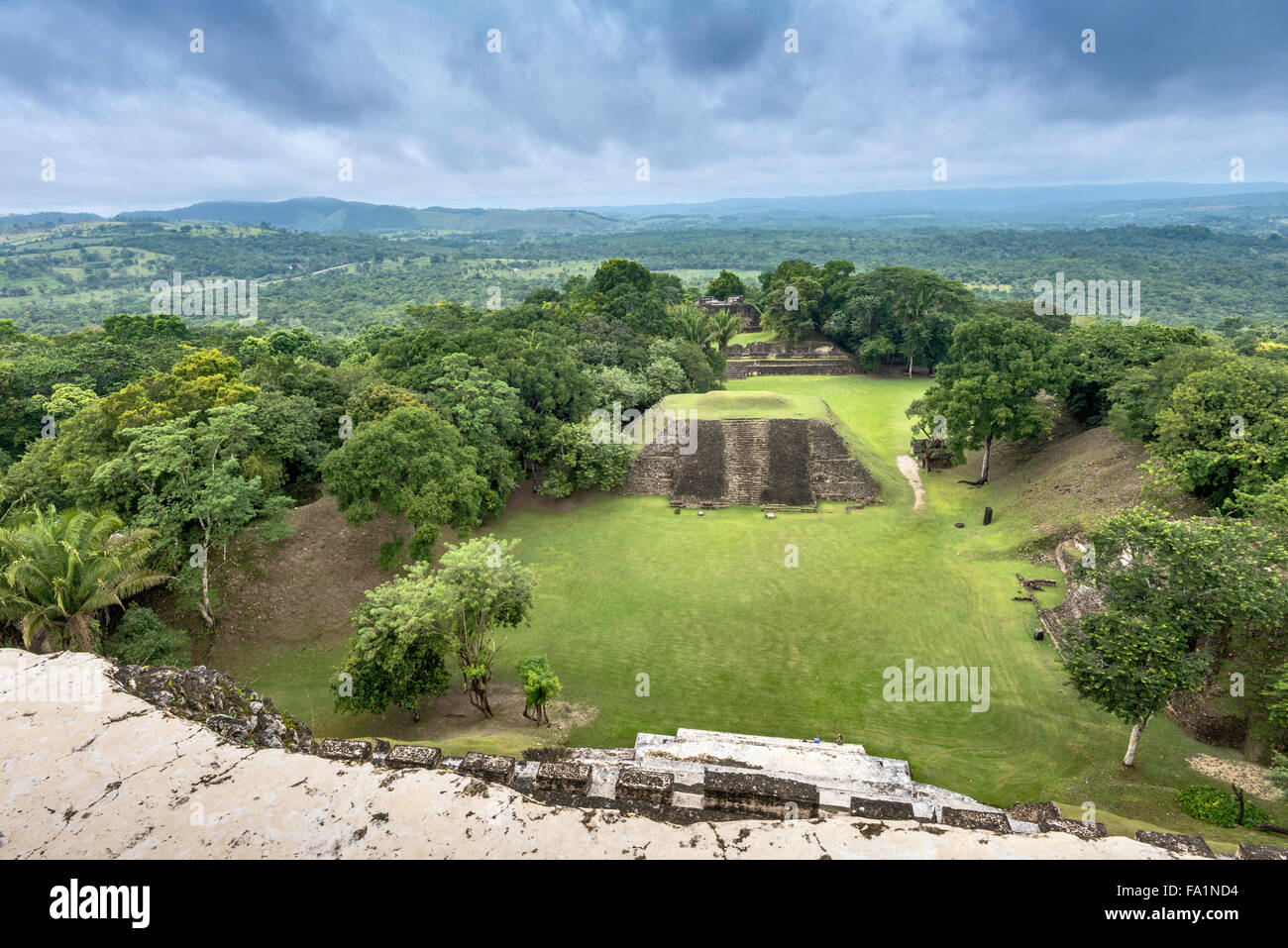 Xunantunich Mayan Ruins El Castillo Belize Rainforest Exploring The
