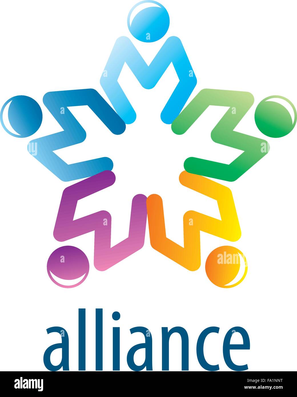 Human Alliance logo Stock Vector Image & Art - Alamy