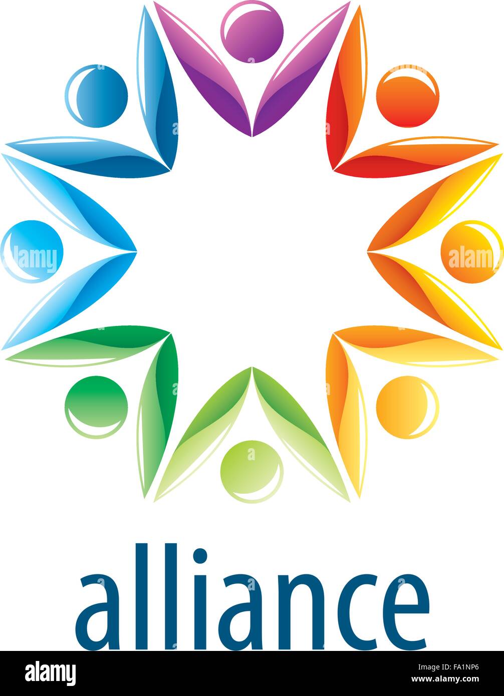 Human Alliance logo Stock Vector Image & Art - Alamy