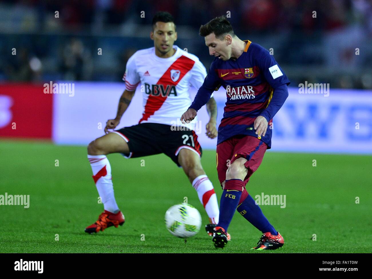 Lionel messi fifa club world cup hi-res stock photography and images ...