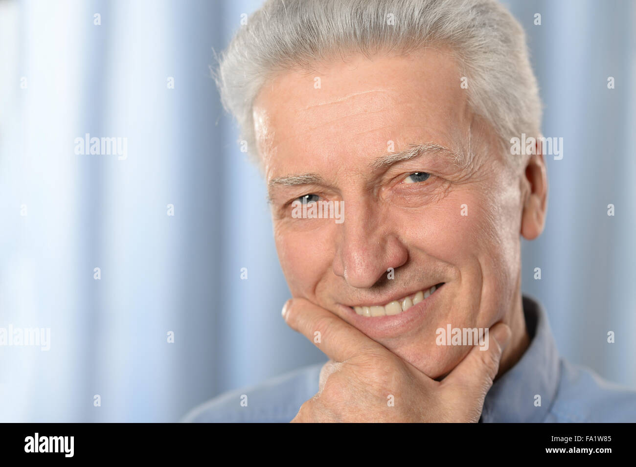 happy senior man Stock Photo - Alamy