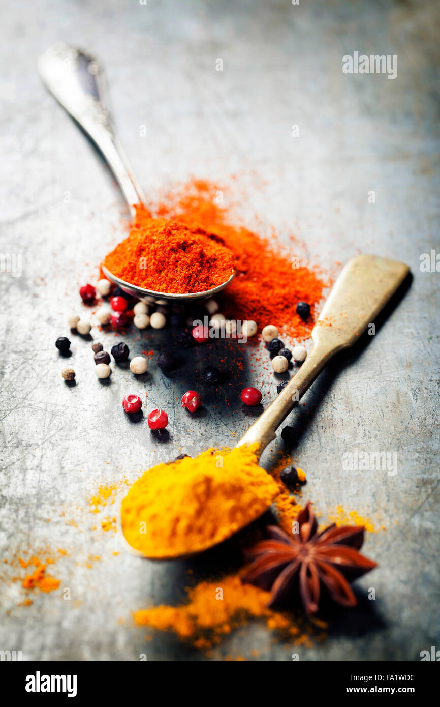 Ingredient spoons hi-res stock photography and images - Alamy