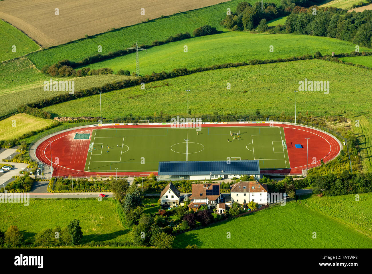 Pitch field overview hi-res stock photography and images - Alamy