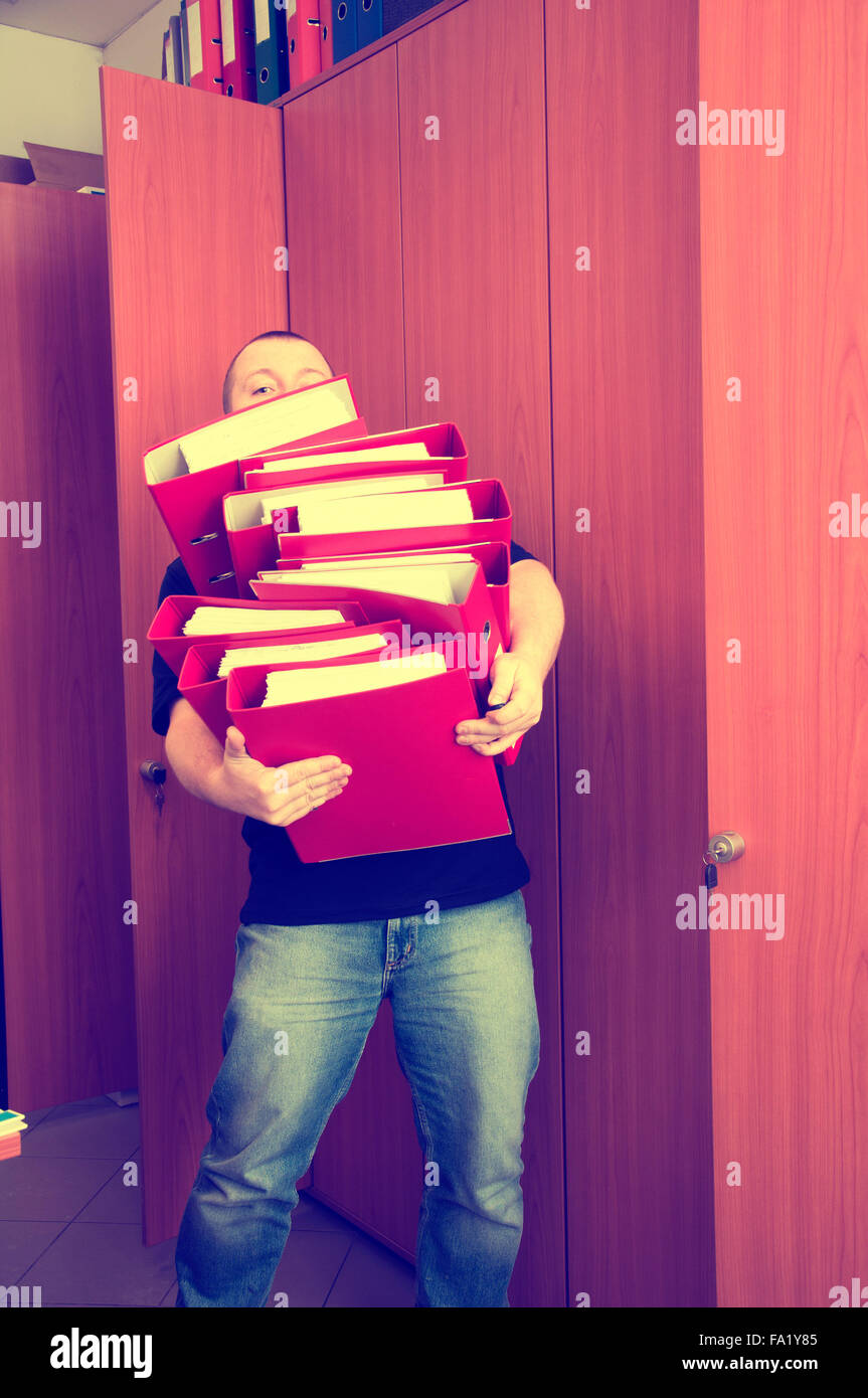 Man Office Hug High Resolution Stock Photography and Images - Alamy